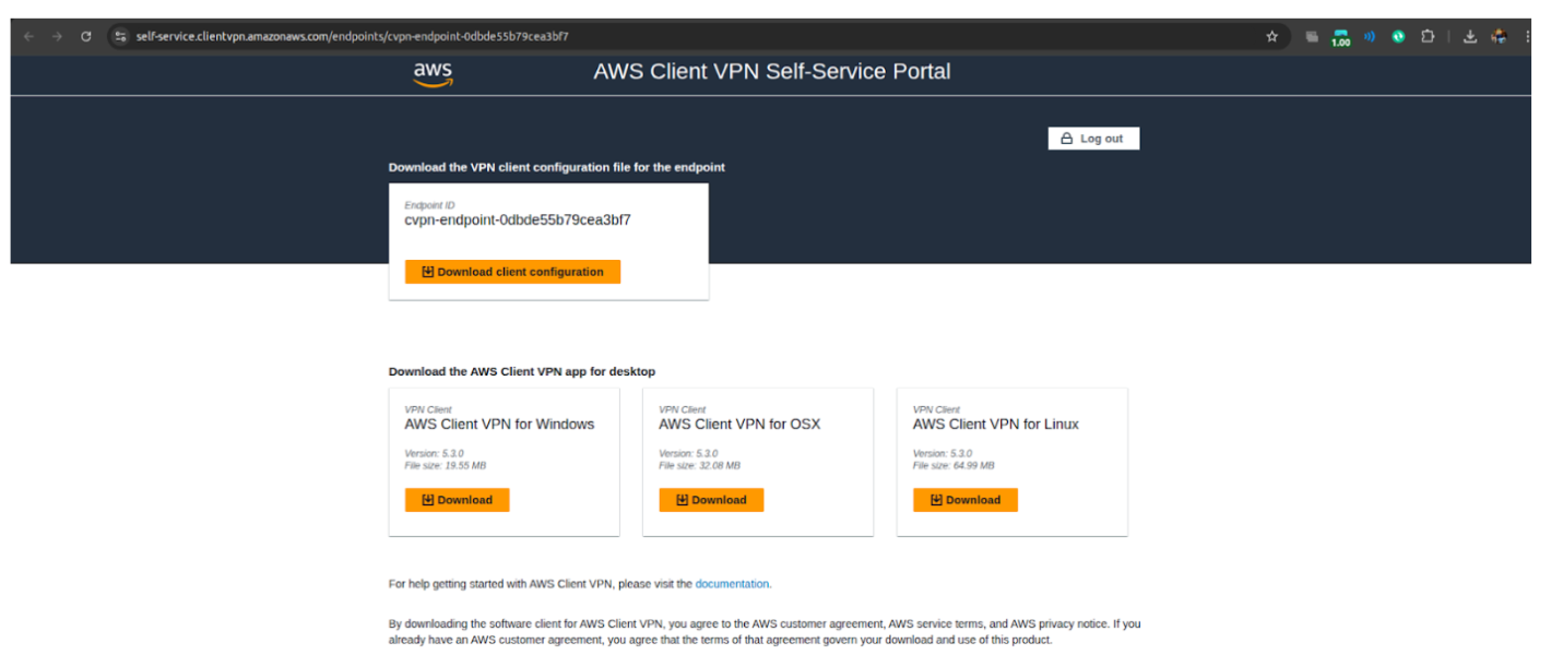 Set up SSO with AWS VPN client with User-Based Authentication